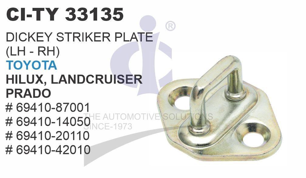 Buy “DOOR STRIKER PLATE TOYOTA HILUX, LANDCRUISER7 “ | PS Auto Parts