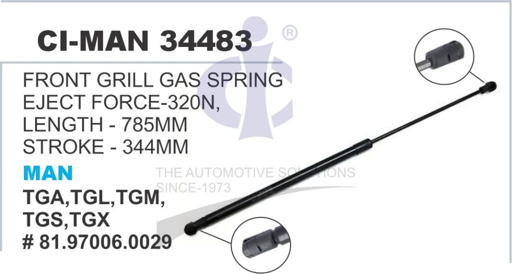 Buy “FRONT GRILL GAS SPRING EJECT FORCE MAN TGA , TGL TGM, TGS, TGX ...